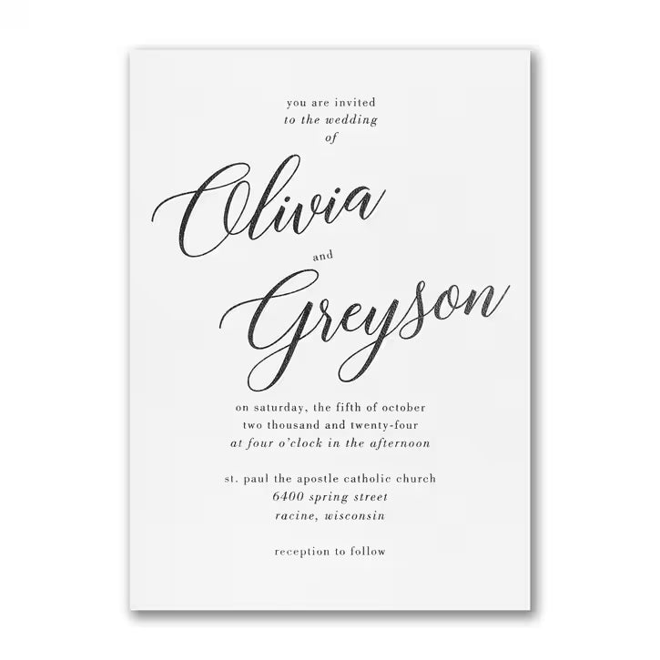 Invitations – BLISS Imprints & Gifts